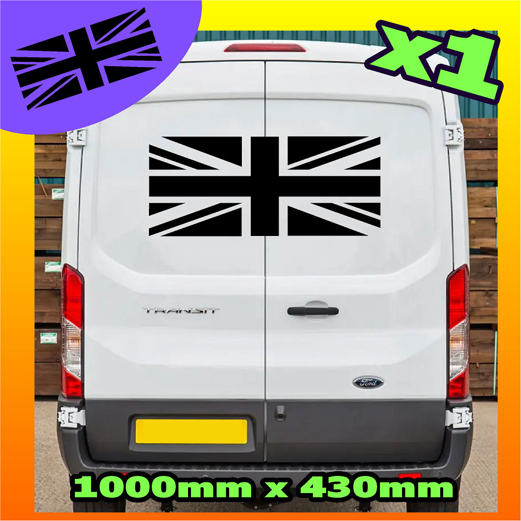 Ford Transit Union Jack Sticker Decal – StreetStyle Stickers