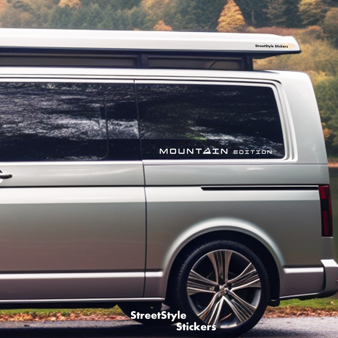 Mountain Edition Window Stickers | Camper Van Decals and Graphics ...