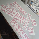 LDV Recovery Truck Stickers Kit | LDV Lettering – StreetStyle Stickers