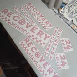 LDV Recovery Truck Stickers Kit | LDV Lettering – StreetStyle Stickers