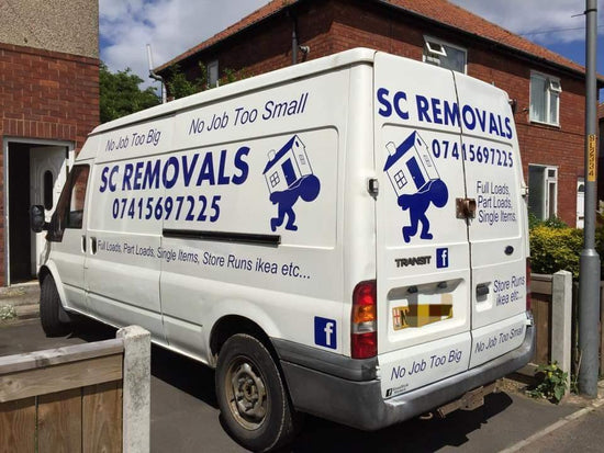 Large Van Signwriters | Vehicle Signwriting | Van Signwriting Kit ...